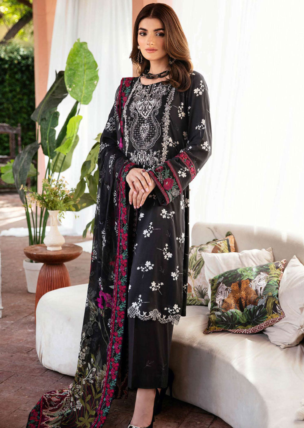 J-203 - Unstitched - Riwaj by Ramsha Volume 2 2023 – Memsaab