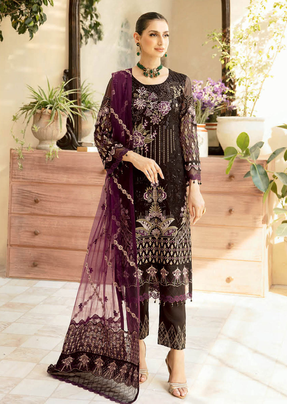 A-905-R - Readymade - Chevron by Ramsha Volume 9 2024 – Memsaab