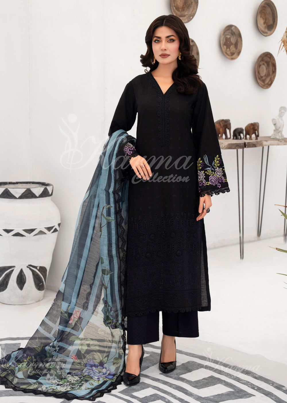 KC-1389 - Readymade - Karma Afsana Summer Collection 2024 – Memsaab