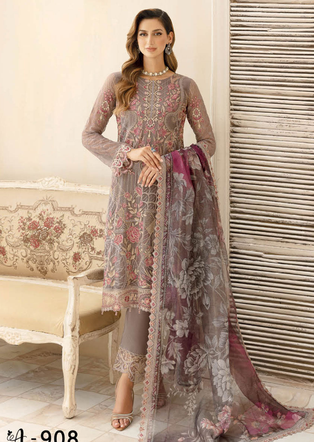 A-908-R - Readymade - Chevron by Ramsha Volume 9 2024 – Memsaab