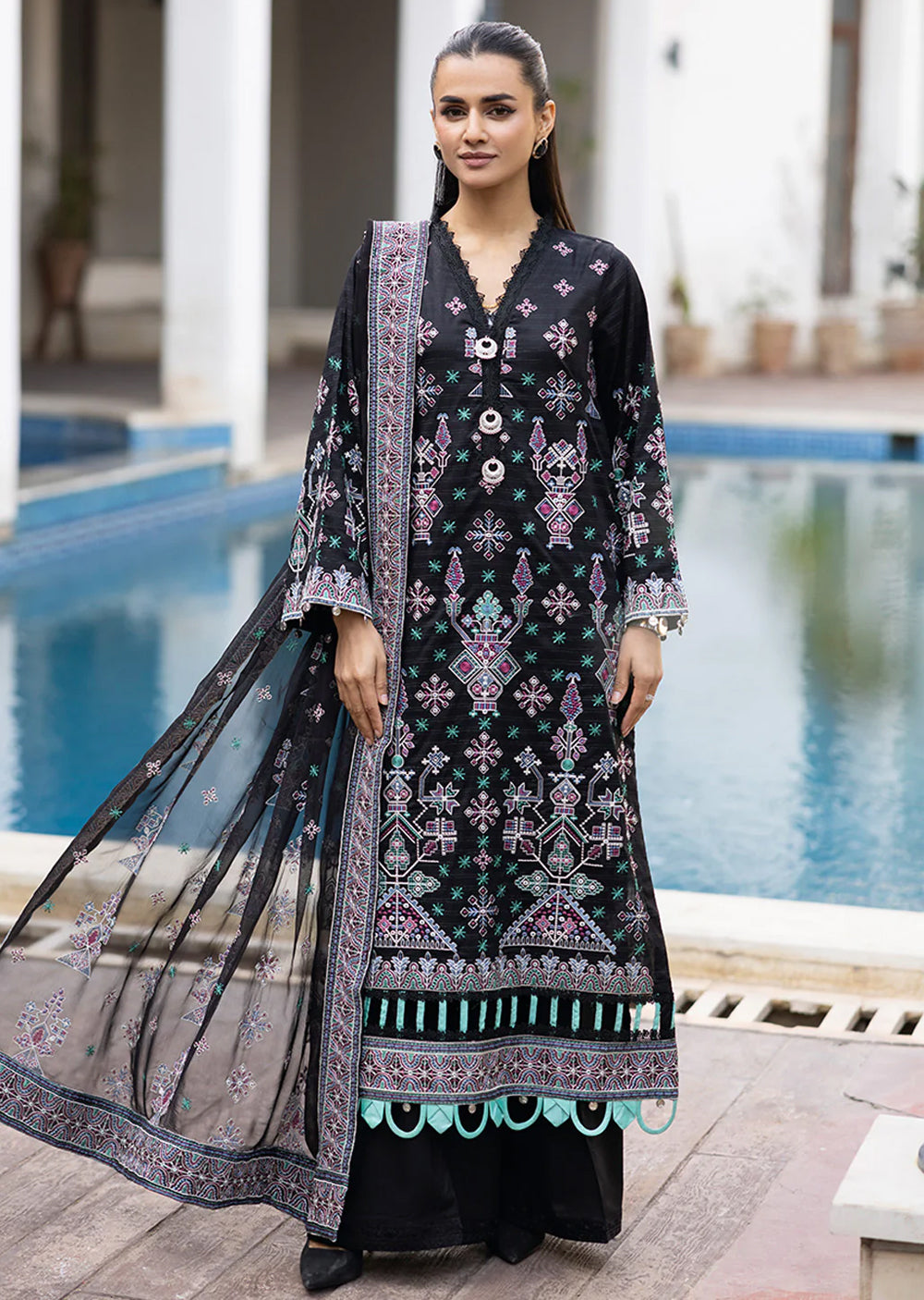 JH-190-Readymade - Abshaam Collection by Johra 2024 – Memsaab