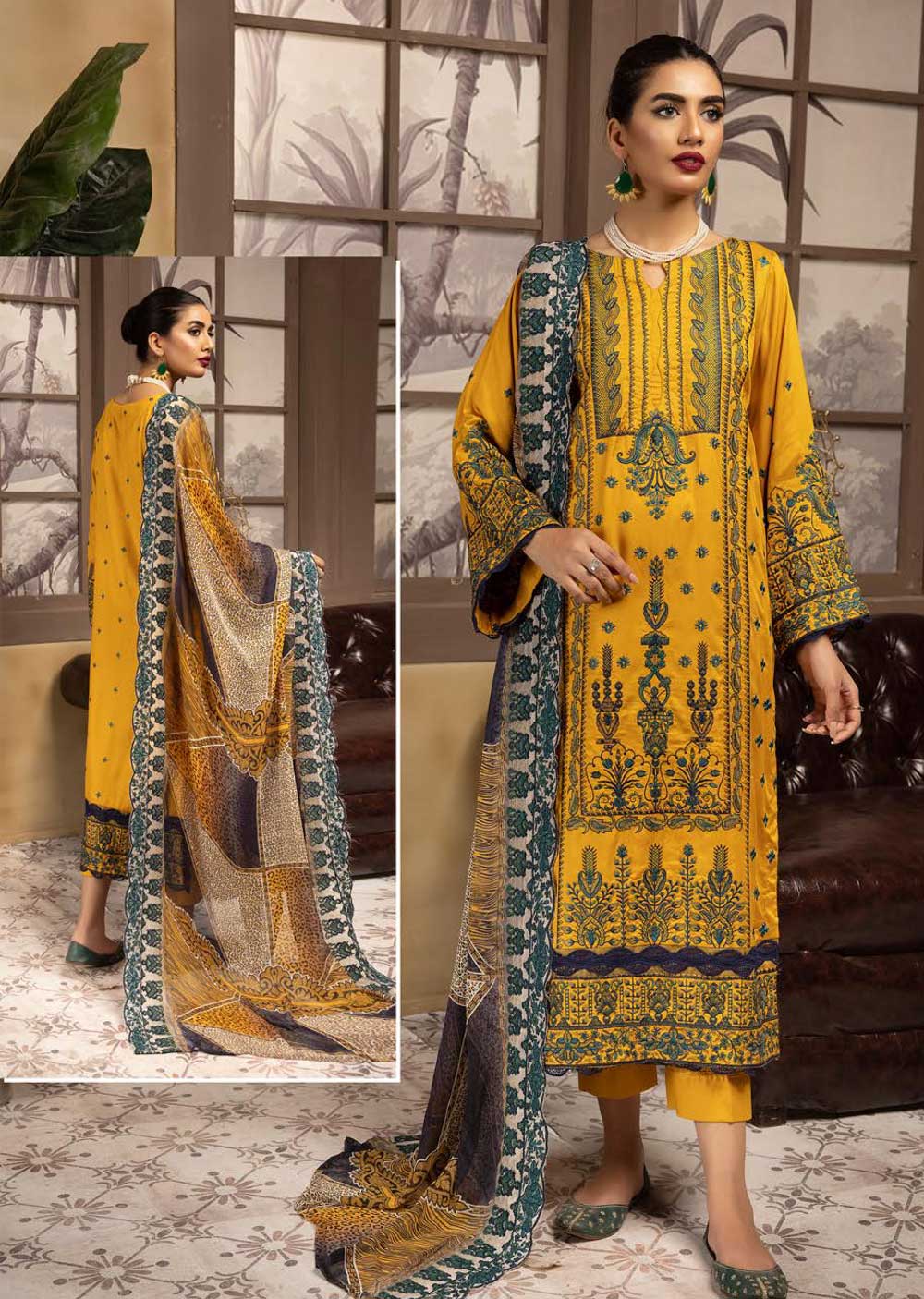 JR-11-R - Readymade - Sabeen Winter Collection By Johra 2022 – Memsaab