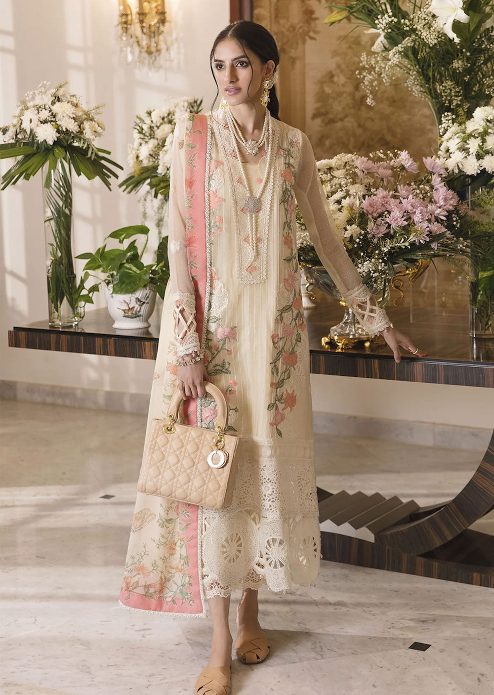 SBL-11 - Unstitched - Sablev Luxury Lawn Collection 2023 – Memsaab