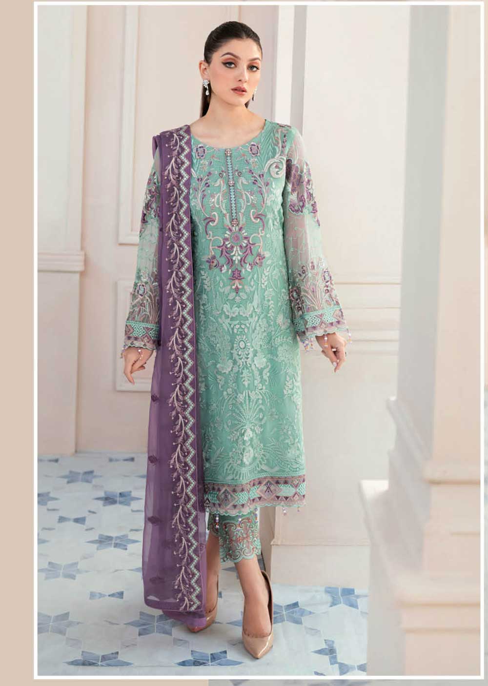 D-902-R - Readymade - Rangoon By Ramsha Collection Vol 9 2023 – Memsaab