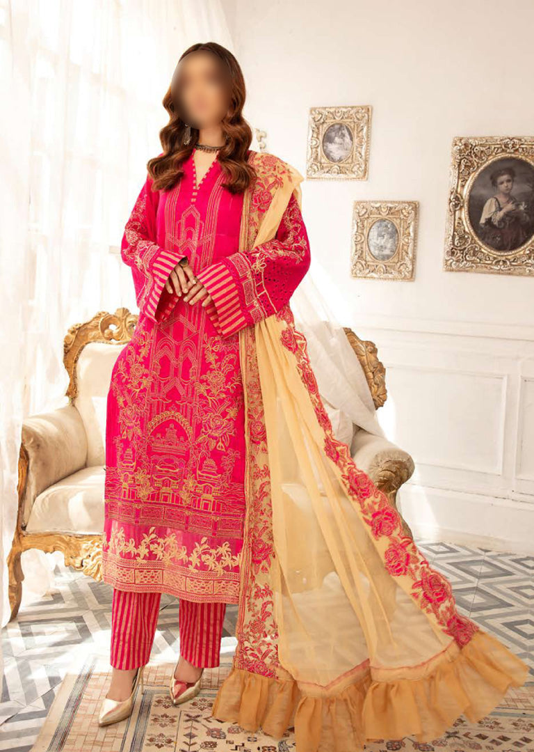 JRS-964 - Unstitched - Indigo Collection by Johra 2021 – Memsaab