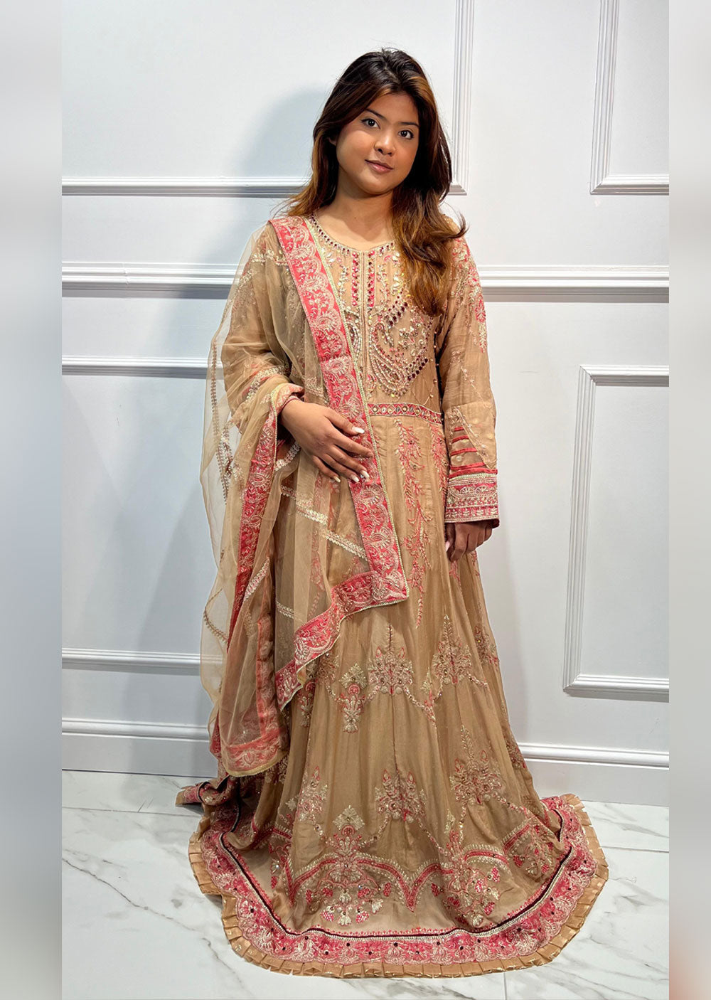 SJ106 Readymade Fancy Maxi Dress – Memsaab