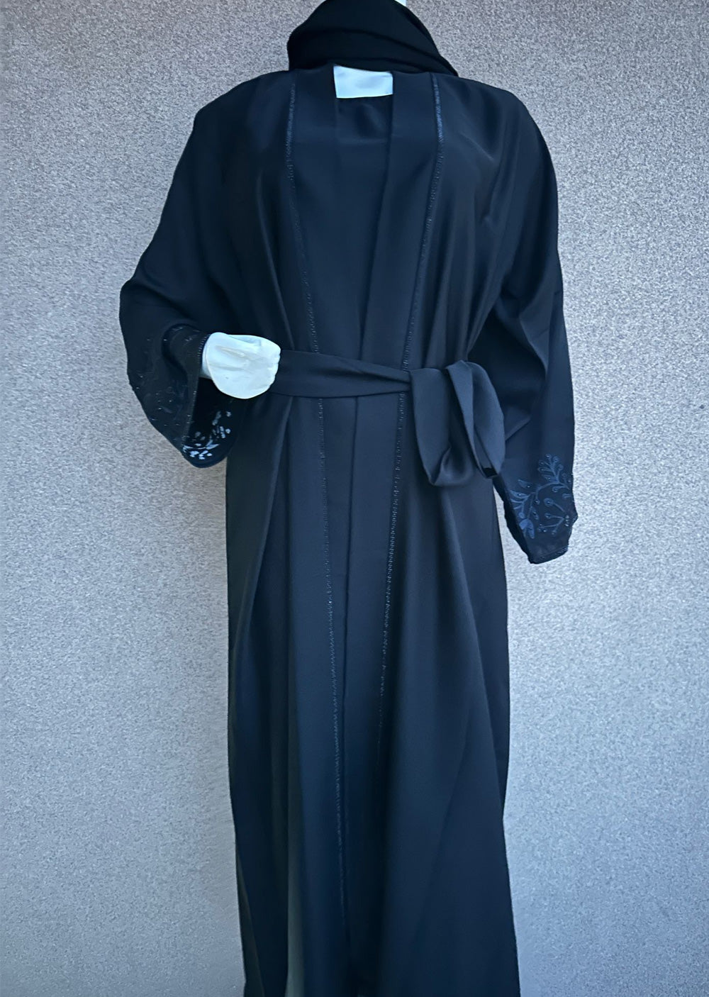 TAYB-14 - Black - Tayyab Abaya 2025 – Memsaab
