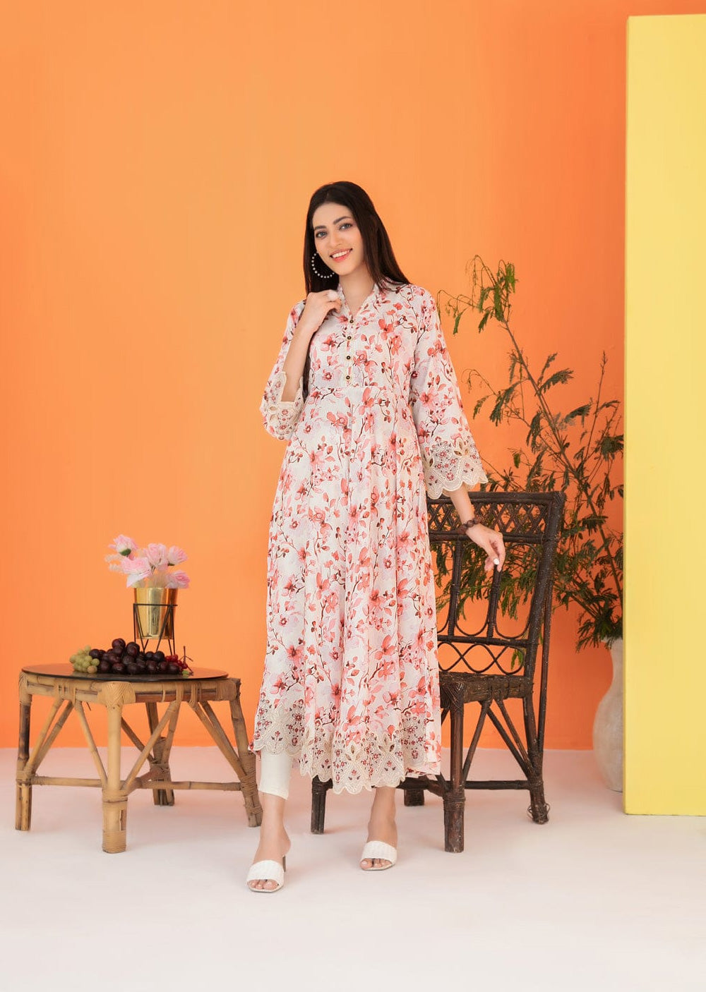 TWD-5635 - Feza Tawakkal Readymade Suit – Memsaab