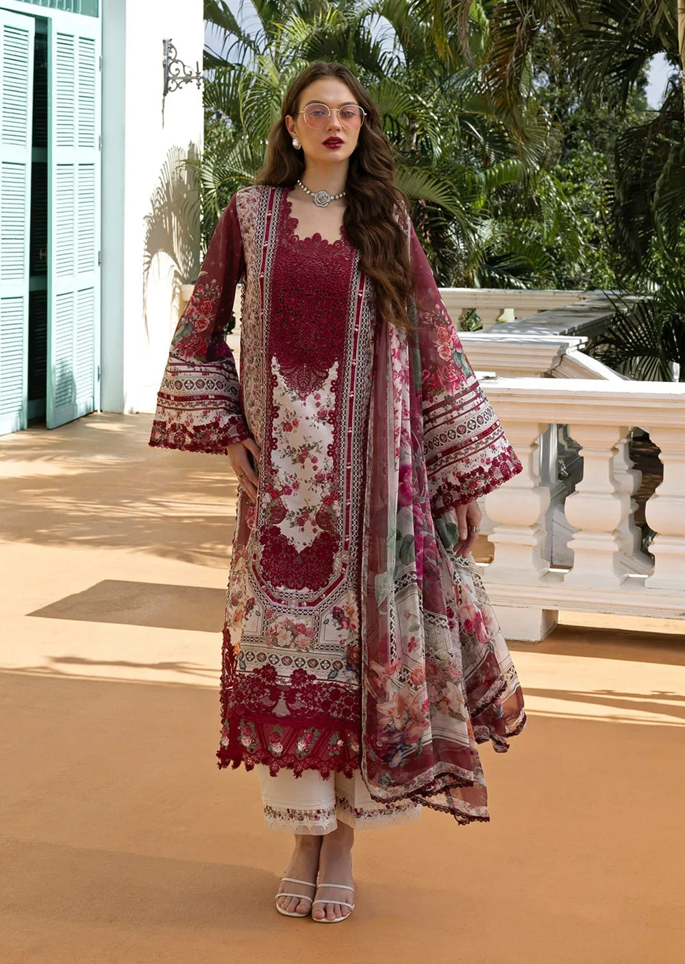 ELSG-02B-ENDOR ELAF luxury Lawn Suit-2026 – Memsaab