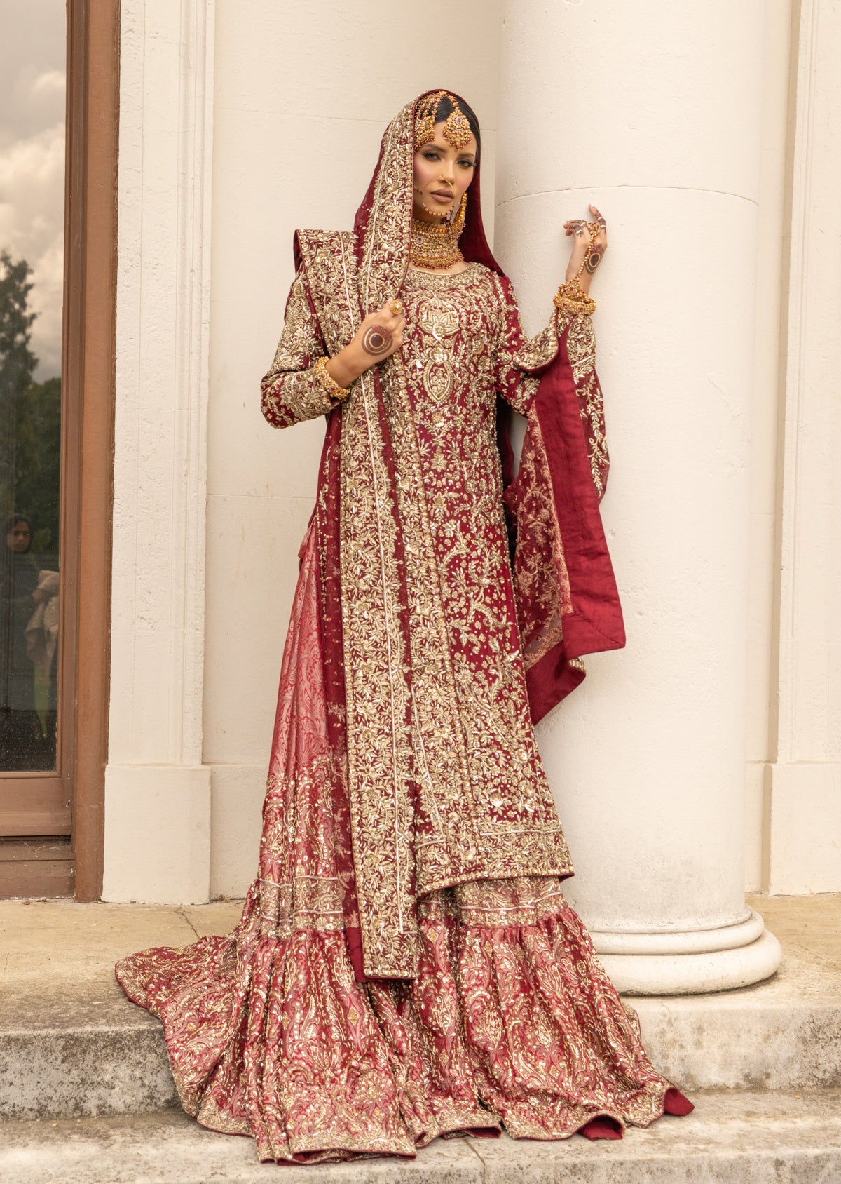 SRB2501 - Aashna Bridal Farshi Lengha – Memsaab