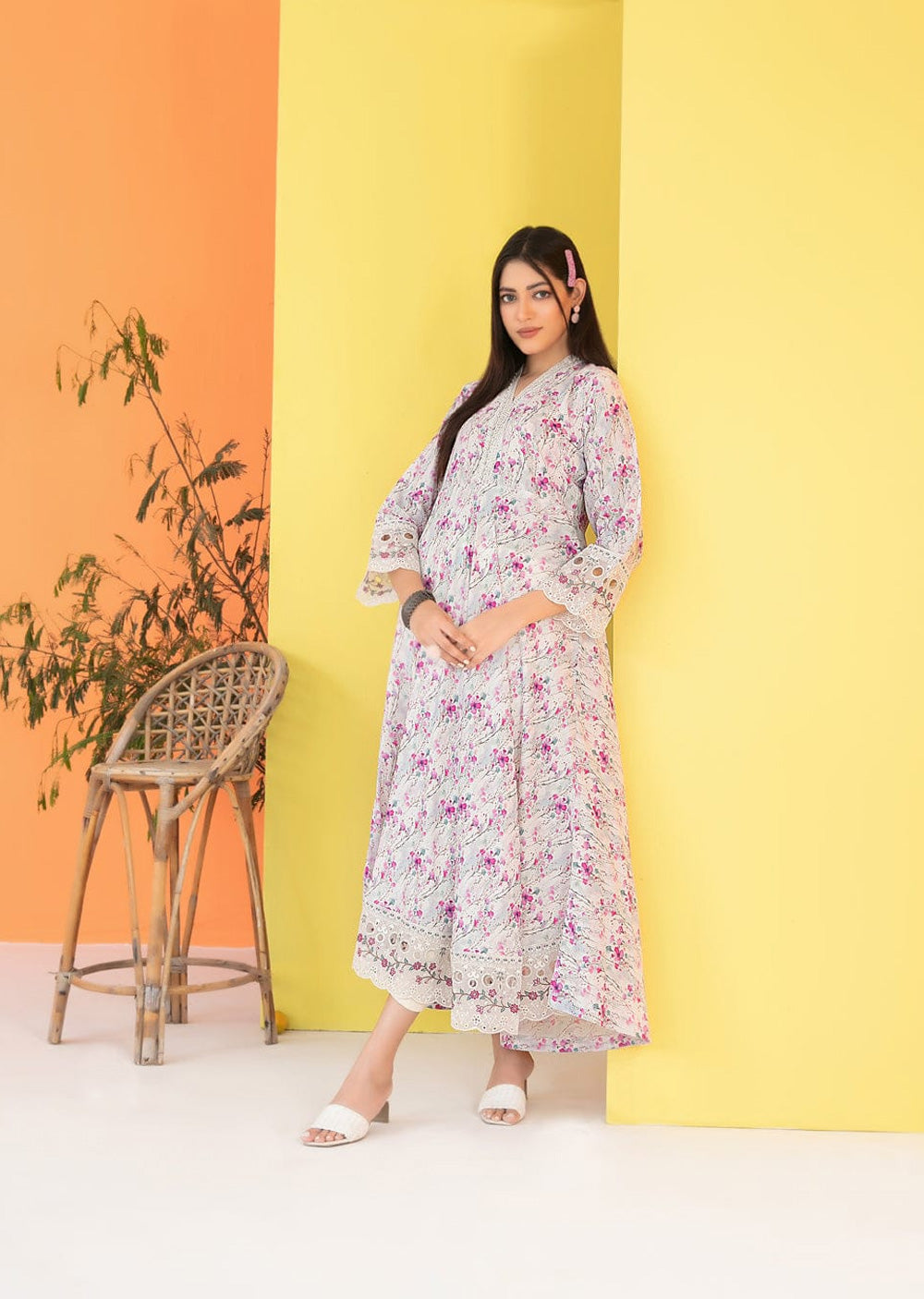 TWD-5632 - Feza Tawakkal Readymade Suit – Memsaab