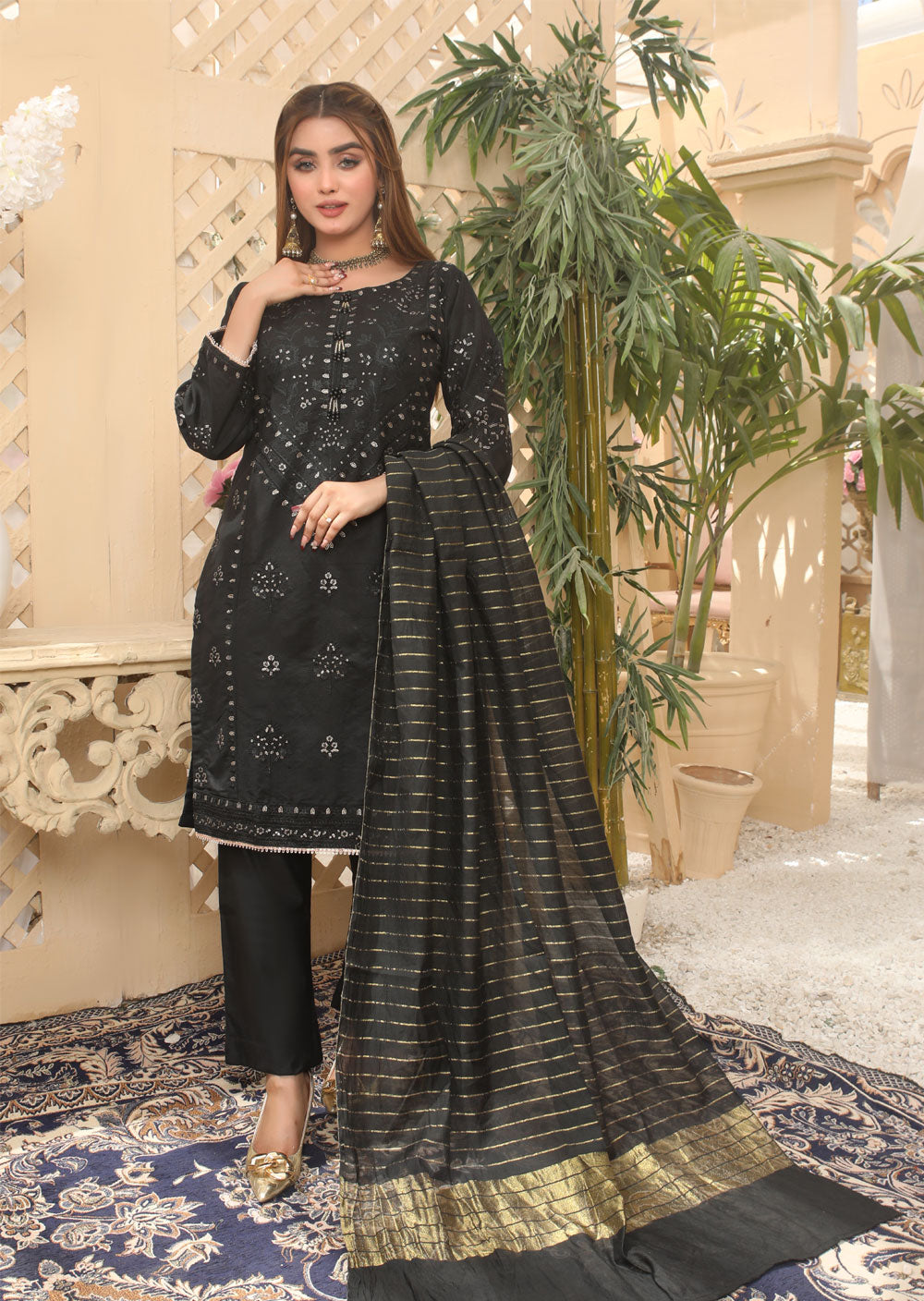KLD204 Rustic - Readymade Black Suit – Memsaab