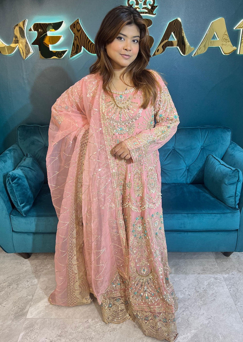 SJN3160 Julia - Readymade Chiffon Suit – Memsaab