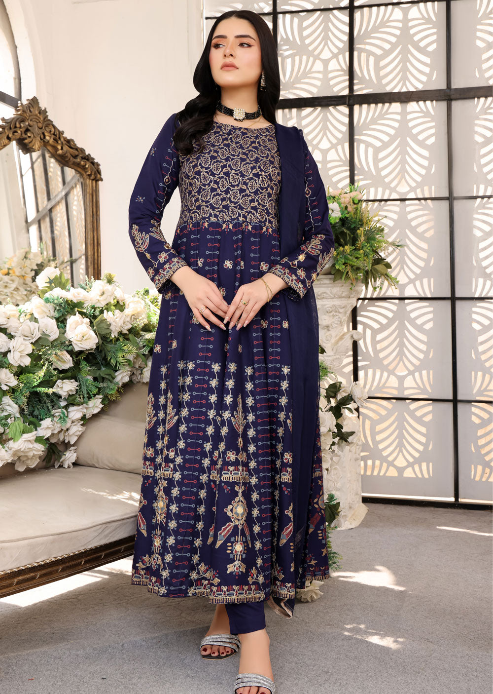 HK244 Envi - Readymade Dress Suit – Memsaab