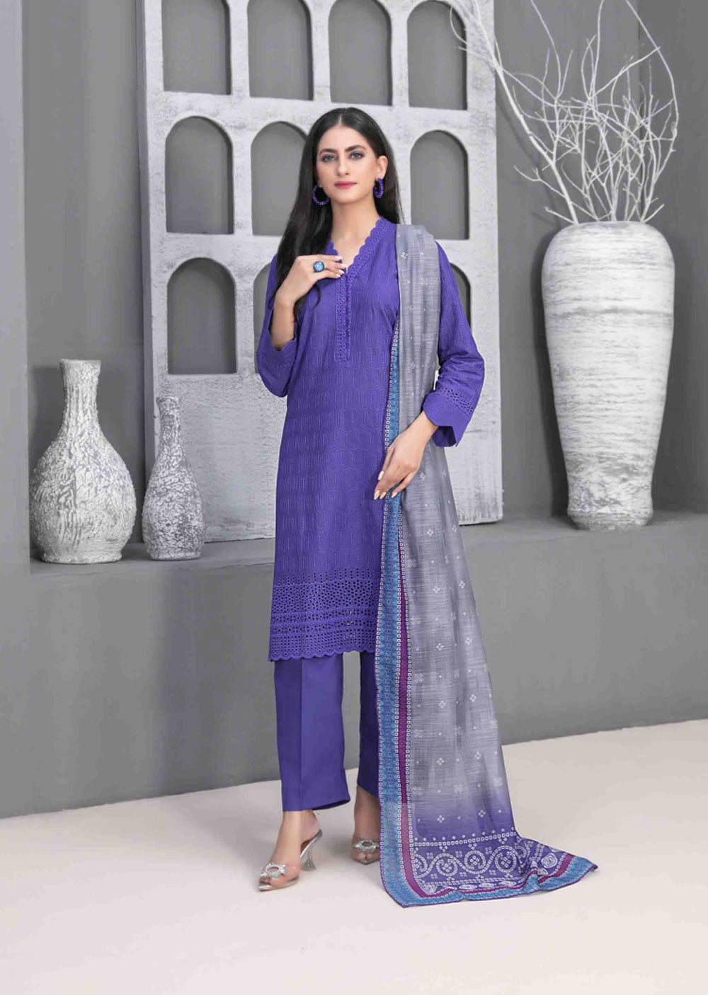 D-3203 - Readymade - Leeba By Tawakkal 2024 – Memsaab