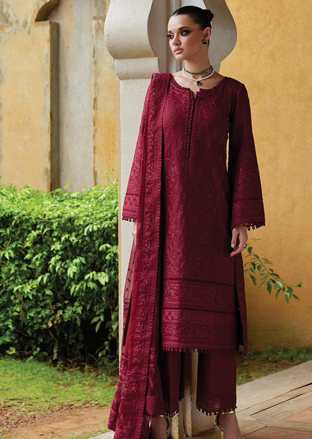 GLLD-06 - Nigella - Gulaal Luxury Lawn Collection 2025 – Memsaab