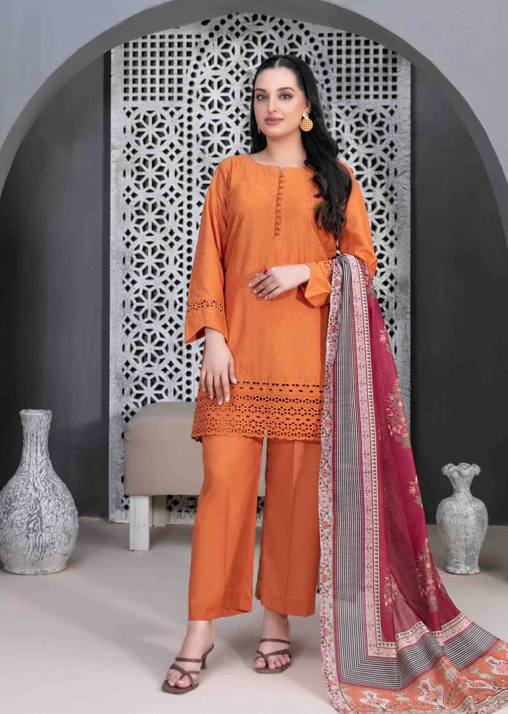 D-3208 - Readymade - Leeba By Tawakkal 2024 – Memsaab