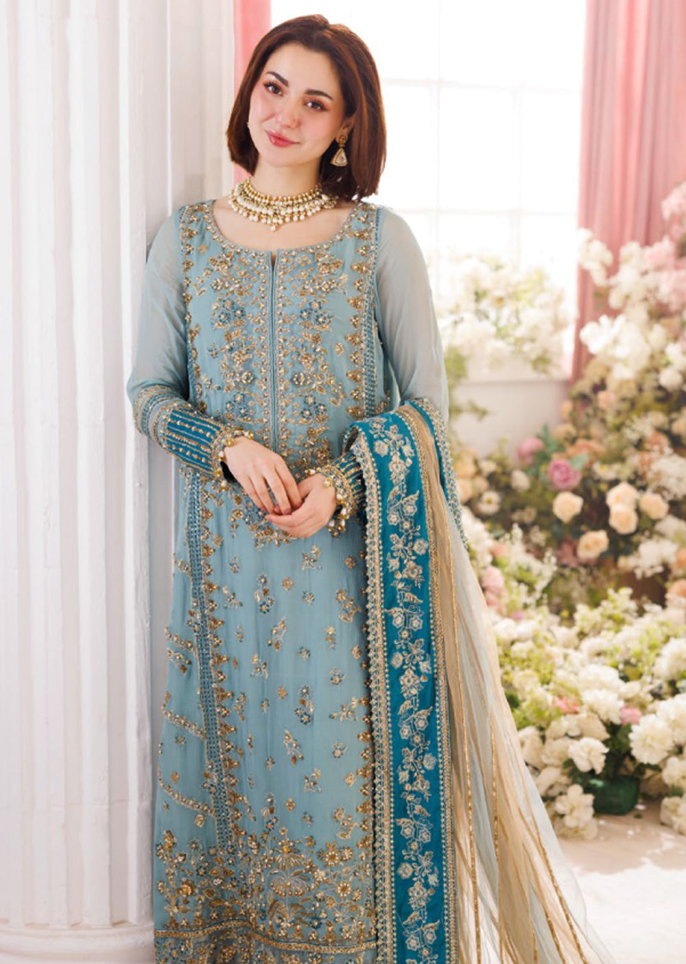 DSTJ-08 - Unstitched - Charizma Dastan E Jashan Premium Chiffon Suit 2 ...