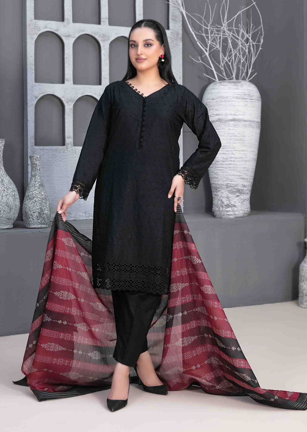 D-3209 - Readymade - Leeba By Tawakkal 2024 – Memsaab