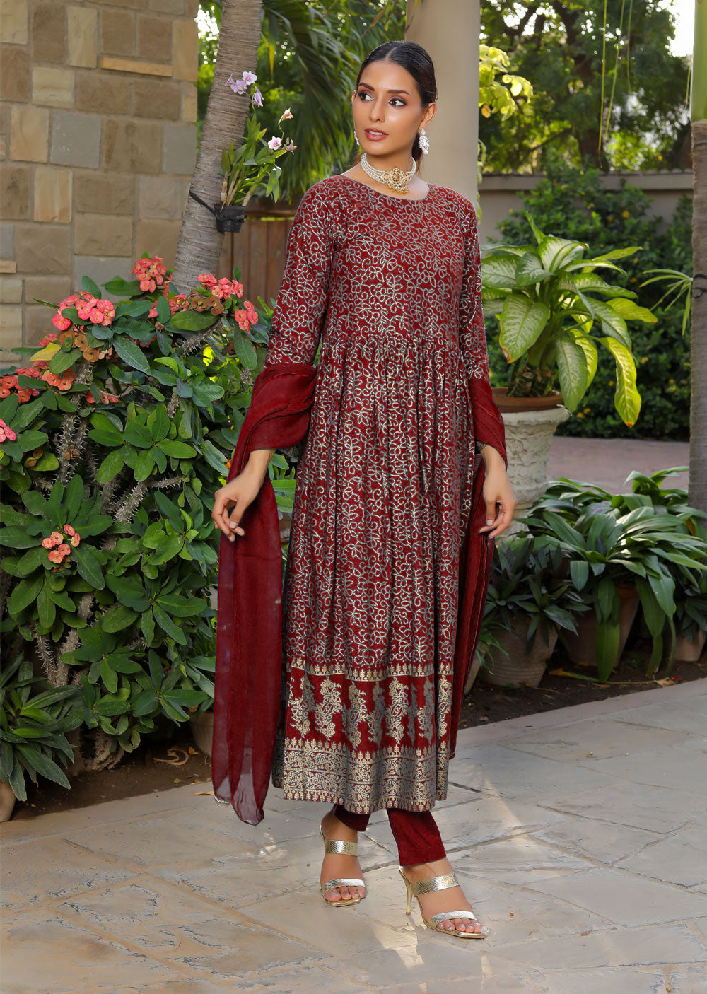 HK222 - Readymade Linen Suit – Memsaab