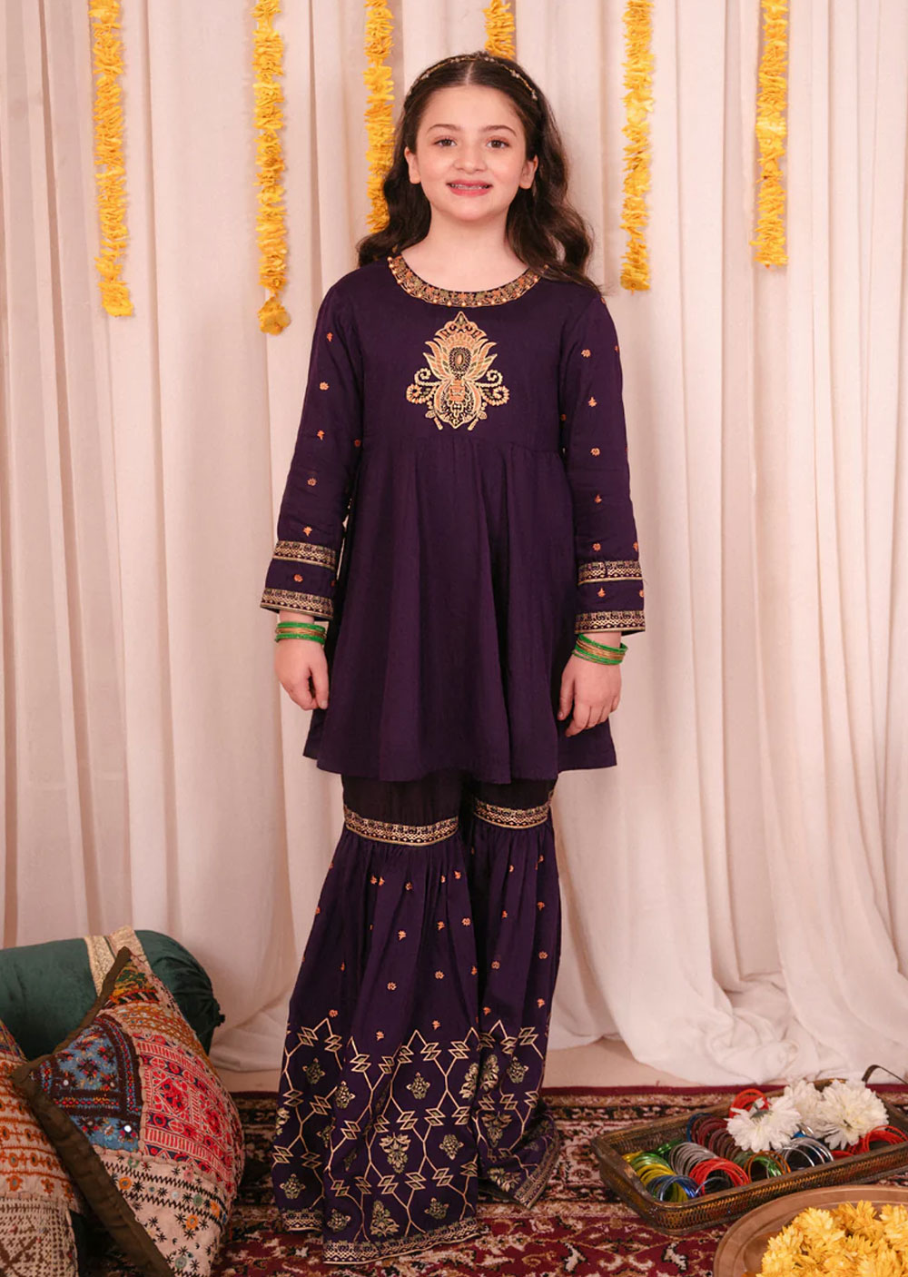 Sophie - Readymade Kids Suit by Garnet 2022 – Memsaab